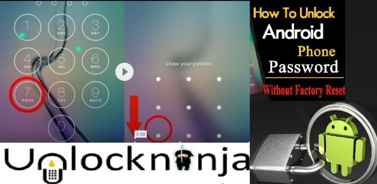 Unlock Android Phone Password Without Factory Reset | Unlockninja